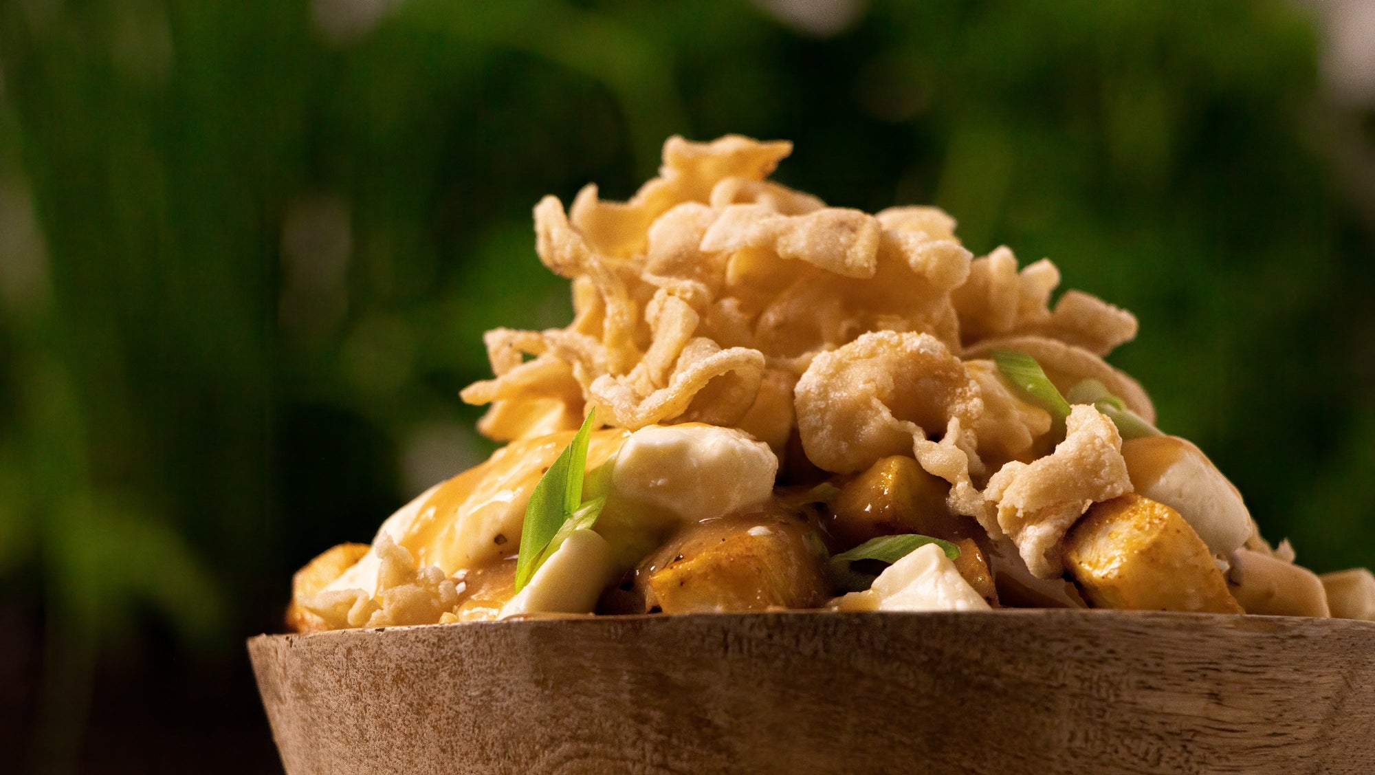 Poutine aux légumes et sa sauce au foie gras – Épices du Guerrier