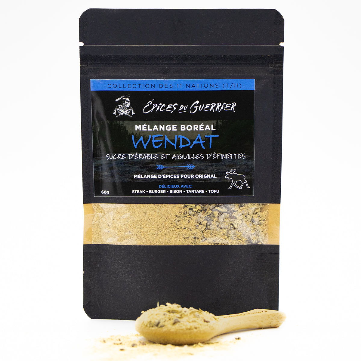 Wendat Blend – 11 Nations – Warrior Spices | 60 g – Épices du Guerrier
